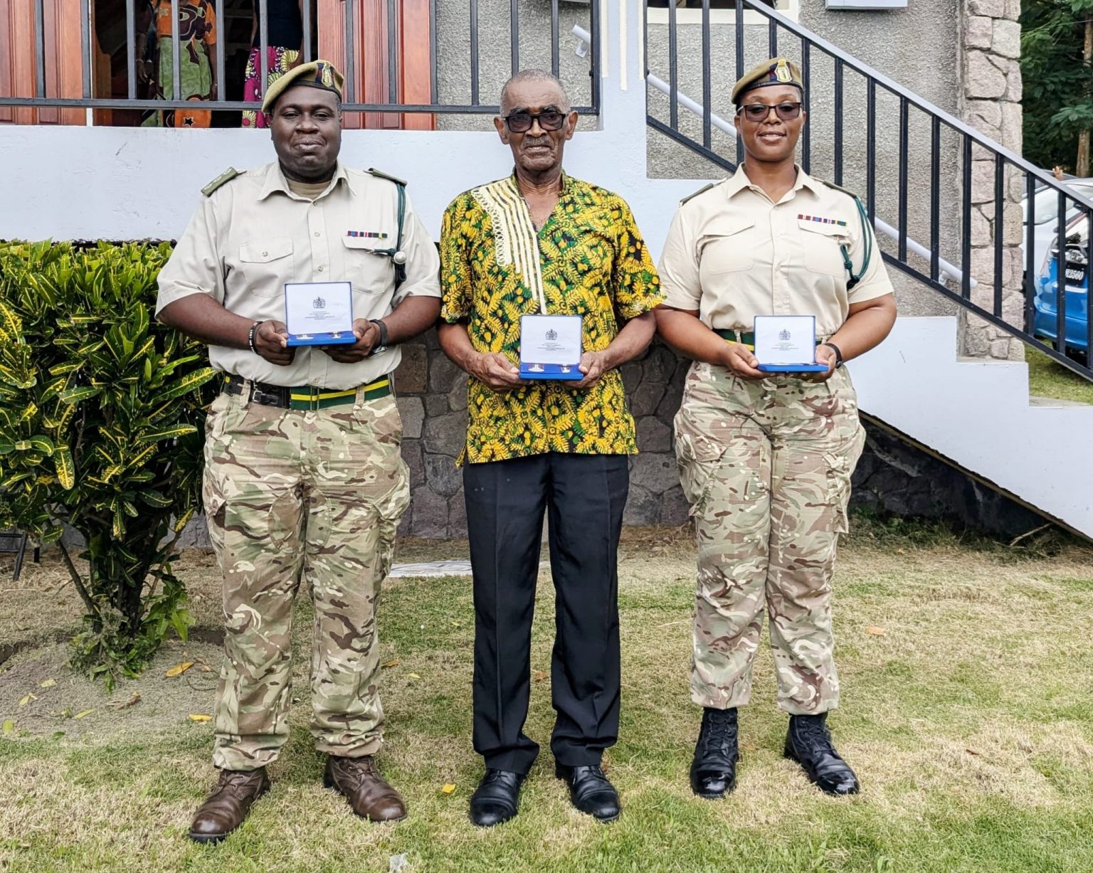Caribbean Cadet Medal Presented to Members of the Cadet Corp - ZJB Radio